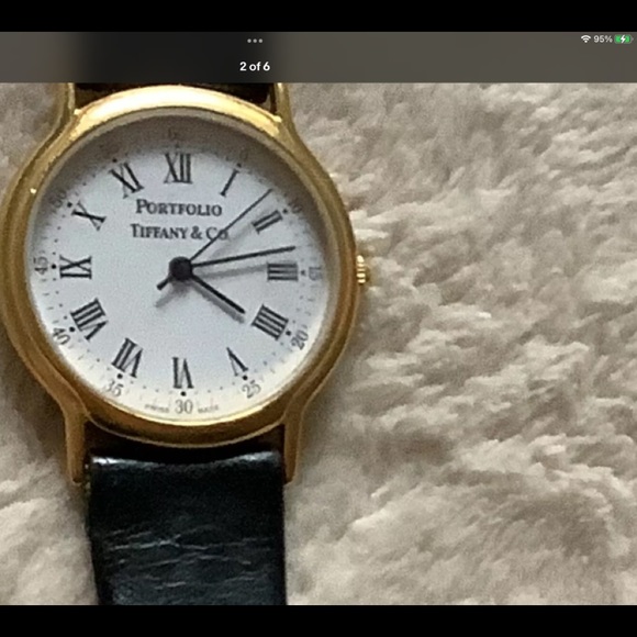 Tiffany & Co. | Other | Tiffany Co Portfolio Starkey Quartz Watch Gold ...